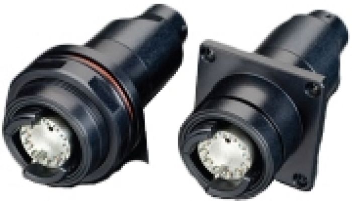 Fibreco Maxi expanded beam fiber optic connectors harsh environment