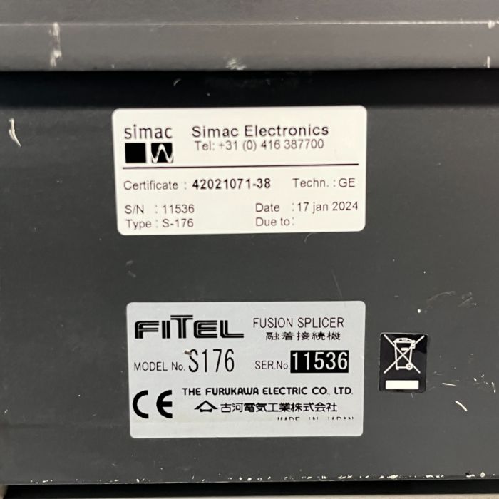 Furukawa S176 - Fusielasapparaat - Gebruikt - Simac Electronics