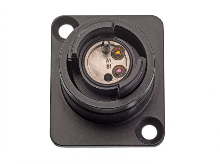 Fibreco Mini expanded beam fiber optic connectors harsh environment