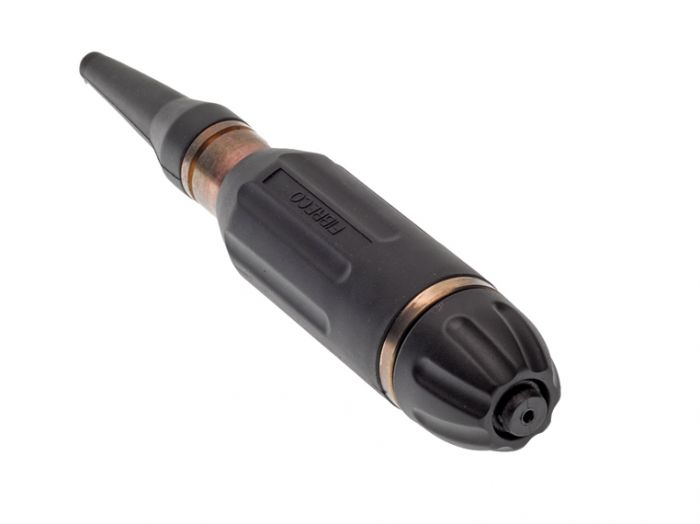 Fibreco Senior expanded beam fiber optic connectors harsh environment